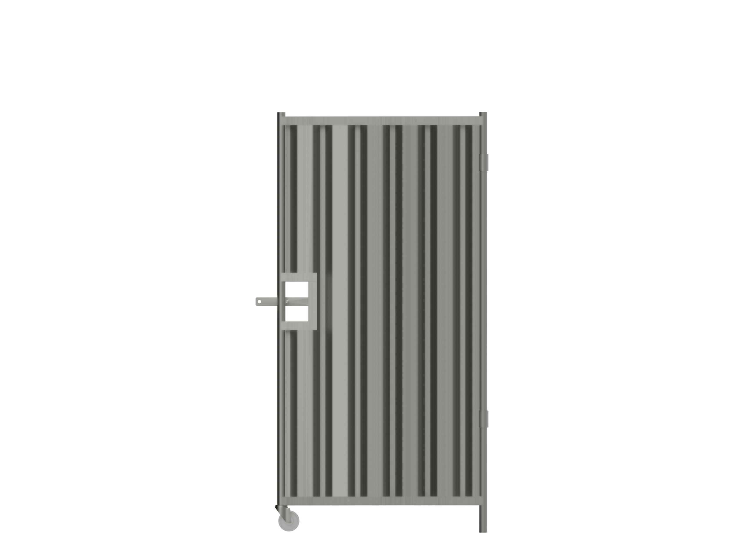 Hoarding Pedestrian Gates | Galvanised Steel Construction Site Access ...